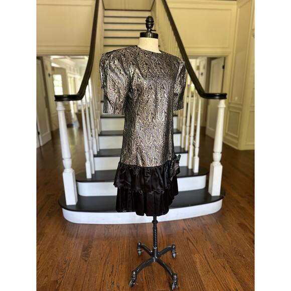 Vintage | Dresses | Vintage 8s 90s Dress Special Occasion Prom Theme ...